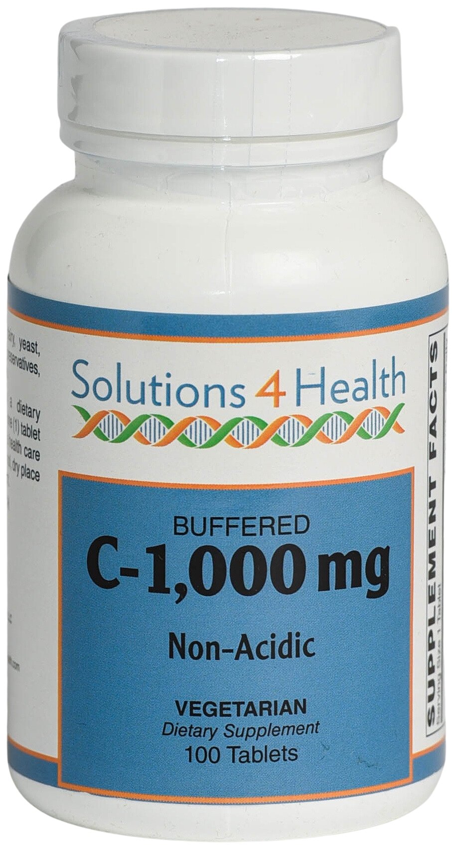 Buffered Vitamin C-1000 mg – Solutions 4 Health