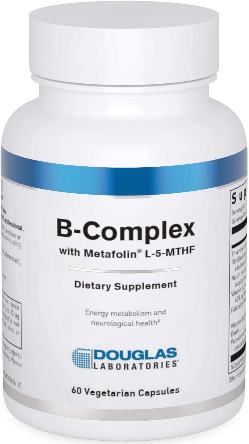 B-Complex w/ Metafolin L-5-MTHF – Solutions 4 Health