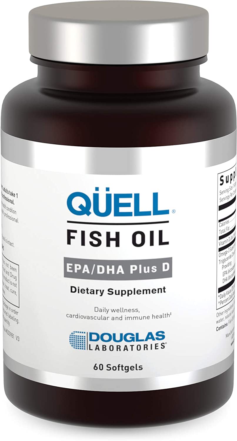 QÜELL® Fish Oil - EPA/DHA Plus D – Solutions 4 Health